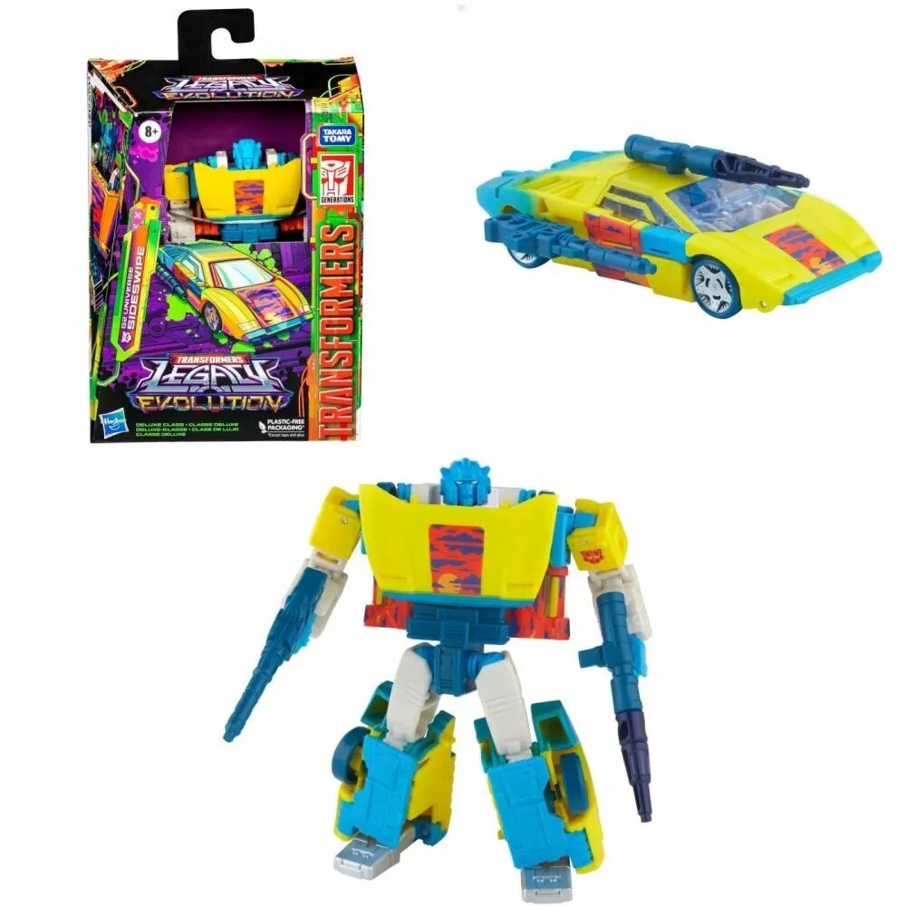 Трансформеры Hasbro Игрушка Legacy: Evolution G2 Universe Sideswipe 5,5 дюйма (14 см) F7514