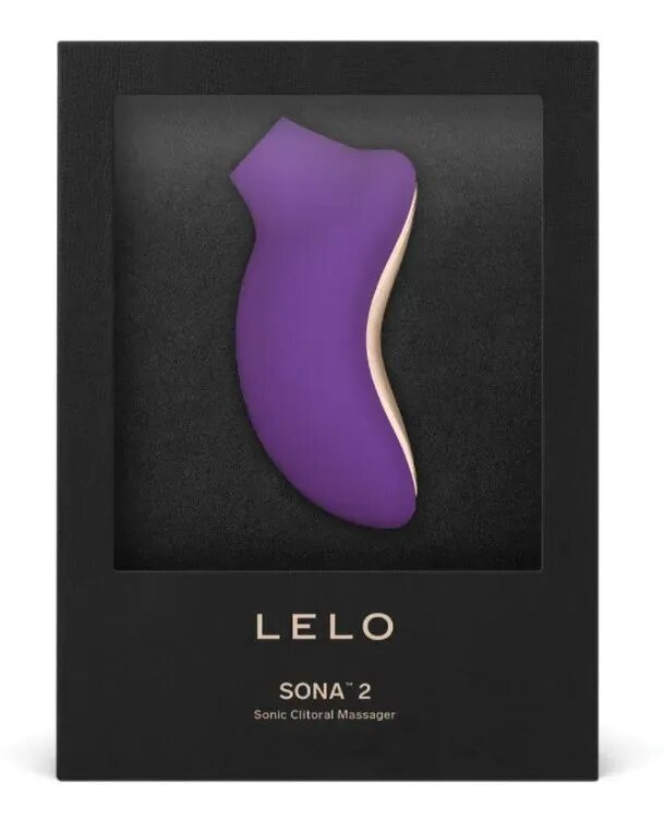 LELO Вибратор, цвет: лиловый, 11 см