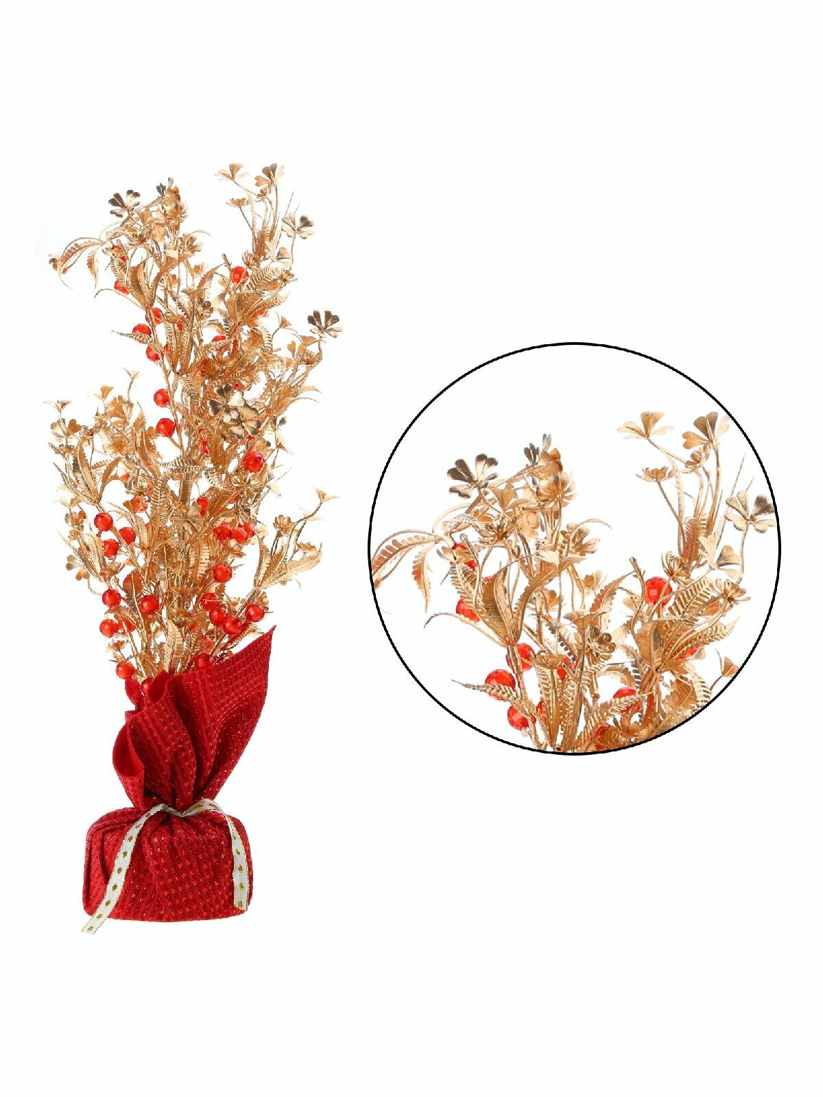 Искусственные Ягоды Украшения Весеннего фестиваля Фруктового дерева Китайский Новогодний Декор