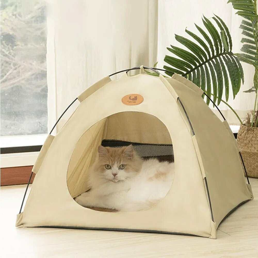 Палатка-кровать для домашних животных Водонепроницаемый Кошачий домик