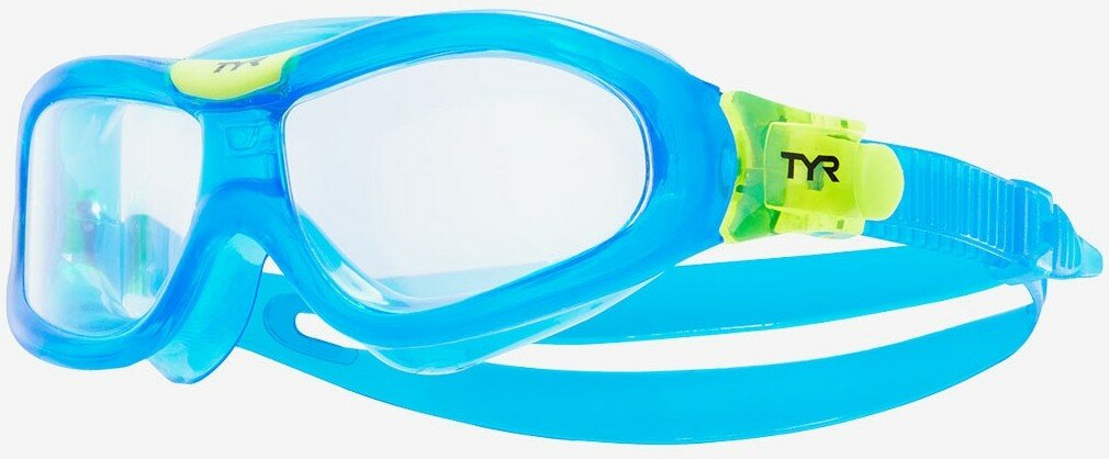 Маска для плавания детская TYR Orion Swim Mask Kids (105 Голубой, O/S)