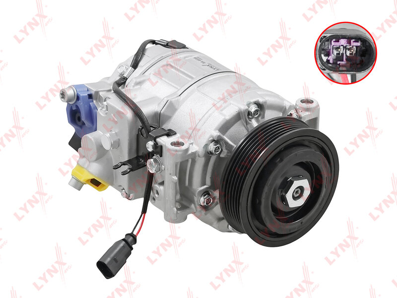 Компрессор кондиционера LYNXauto RA-4036. Для: VW Amarok 2.0D 10> / Transporter V 2.0D 09>