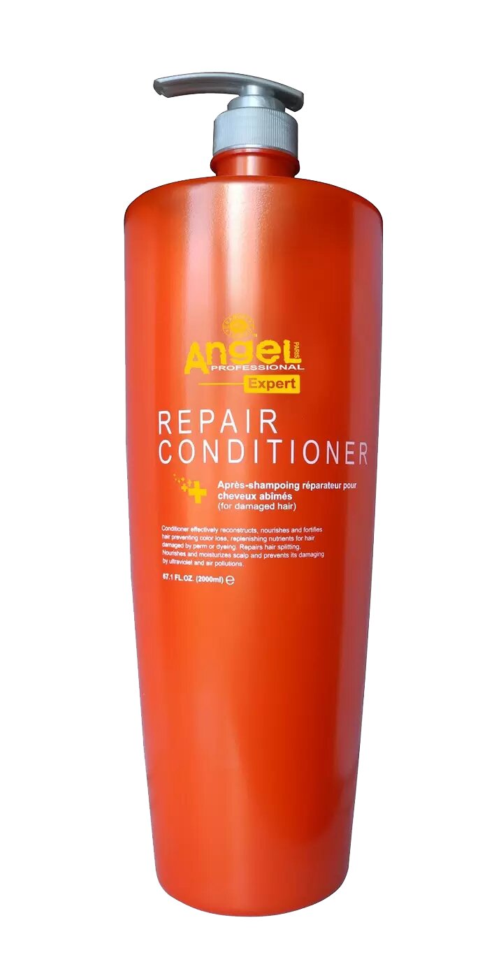 Angel Expert Восстанавливающий кондиционер для волос профессиональный Repair Conditioner, 2000 мл
