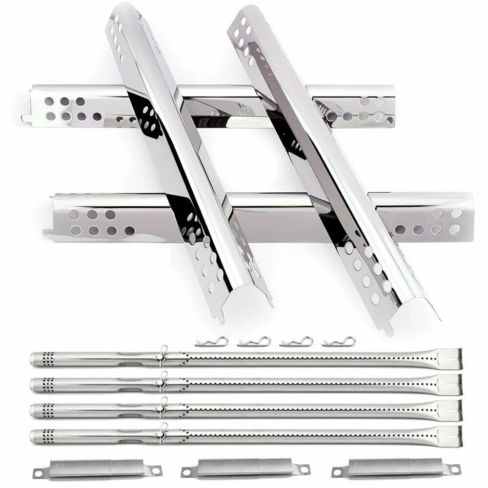 Комплект для замены газового гриля, горелка из нержавеющей стали Charbroil, жаровая труба, запасные части для гриля.