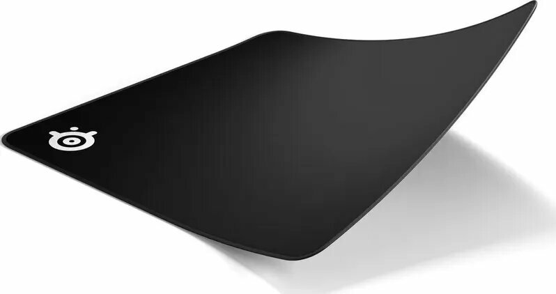 SteelSeries QCK L Black - Коврик для мыши, размер L, черный, нескользящая резиновая основа, для геймеров — фото 1