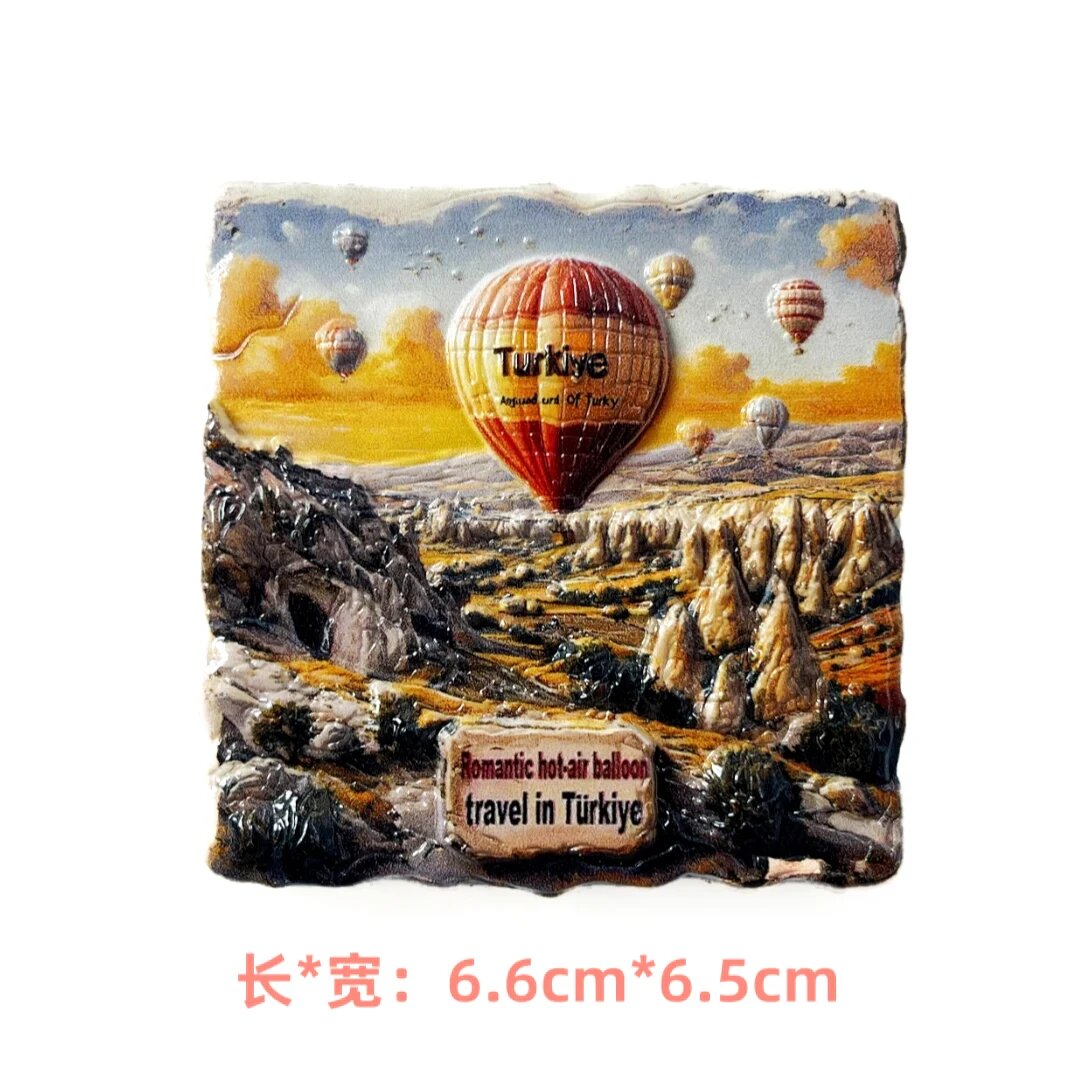 3D магниты из смолы "Европа Азия Турция" TR-XLW1012