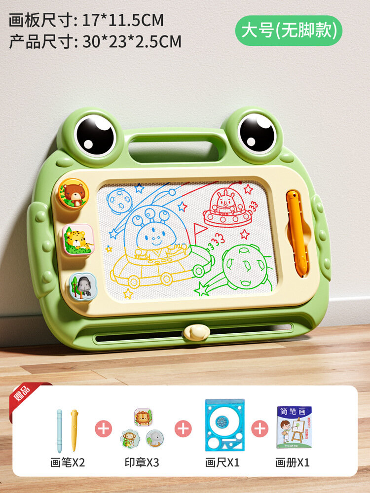 Детская магнитная доска для рисования для домашнего использования, подходит для детей от 1 до 3 лет, доска для письма, рисование, магнитная стираемая игрушка для младенцев