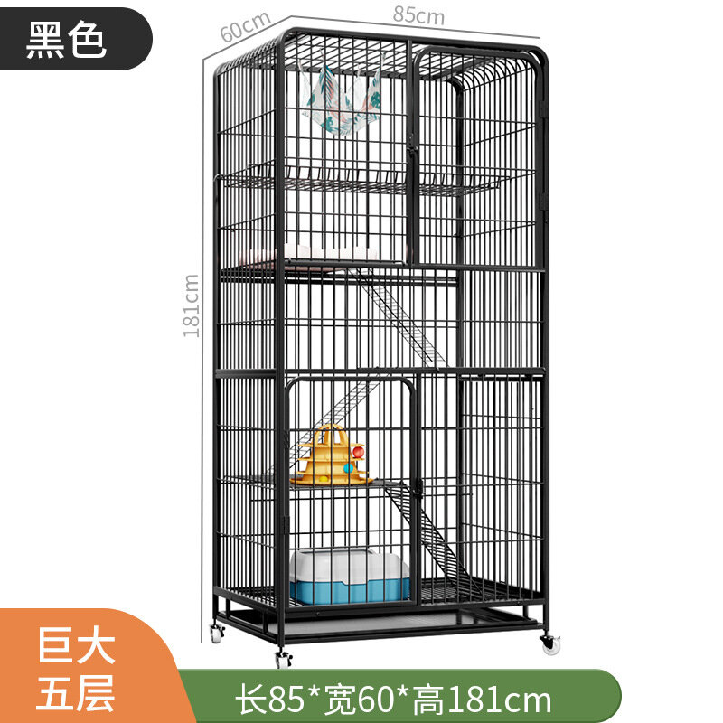 Клетка для кошек Вилла Трехуровневая Очень большая Свободное пространство Оптовая клетка для кошек Роскошный дом для кошек Убежище для кошек Лазалка для кошек Гнездо для кошек