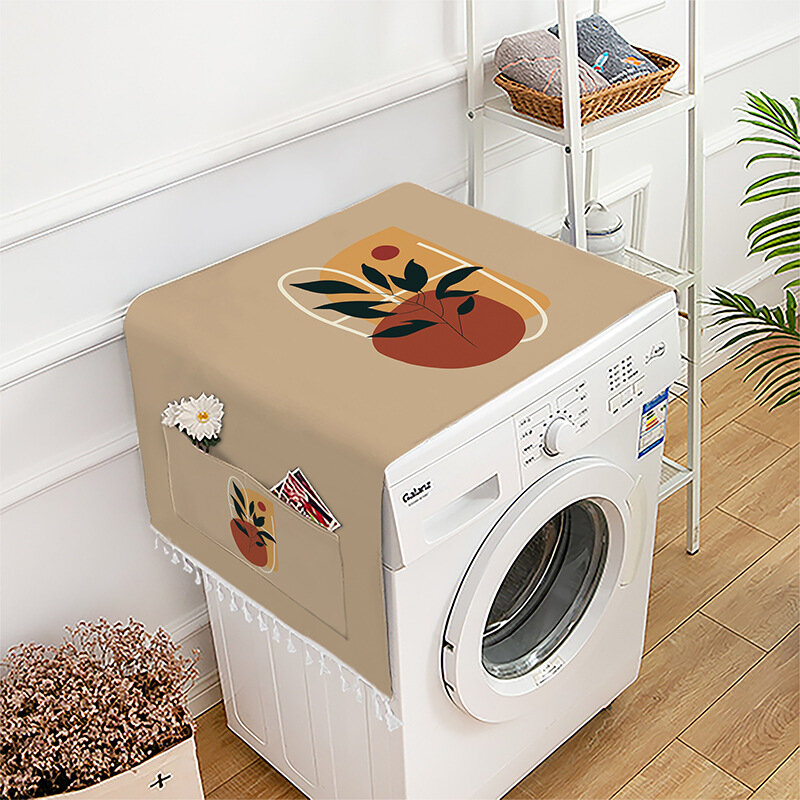 Чехол для холодильника, чехол для стиральной машины, чехол для одинарной и двойной двери, набор пылезащитных чехлов, чехол для прикроватной тумбочки