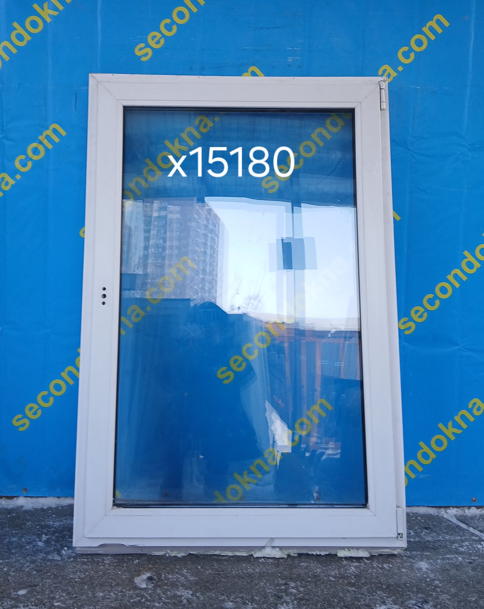 Пластиковое окно Б/У 1420(в)х960(ш)