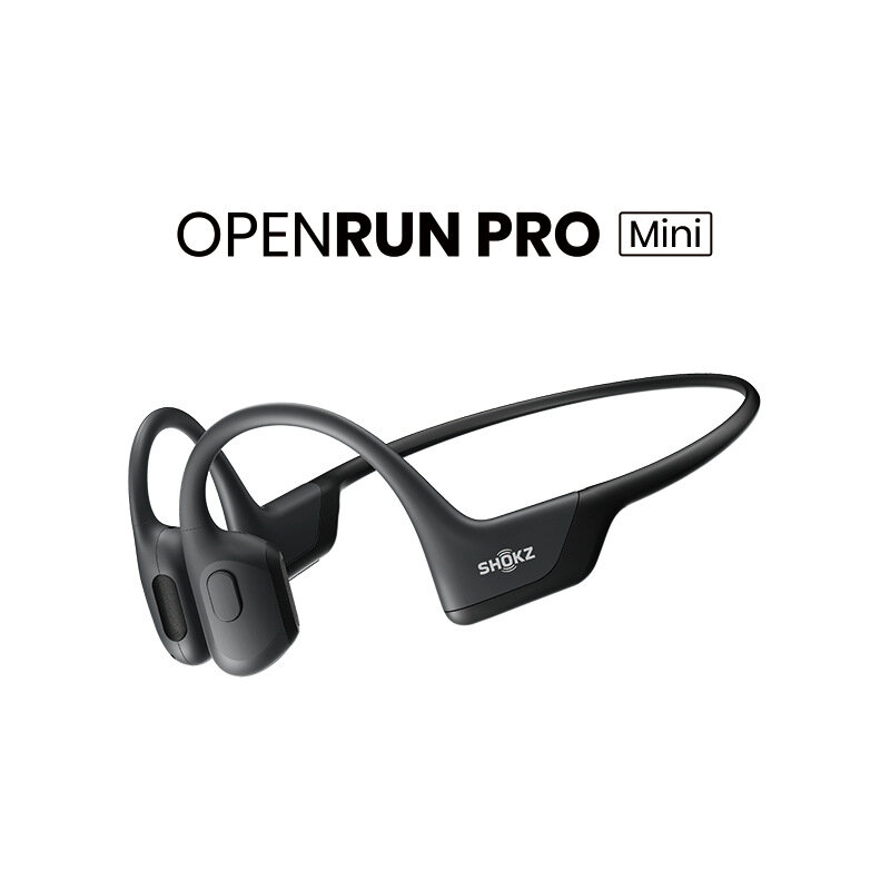 Shokz OpenRun Pro Mini Беспроводные наушники с костной передачей Bluetooth для бега и спорта, открытая конструкция,