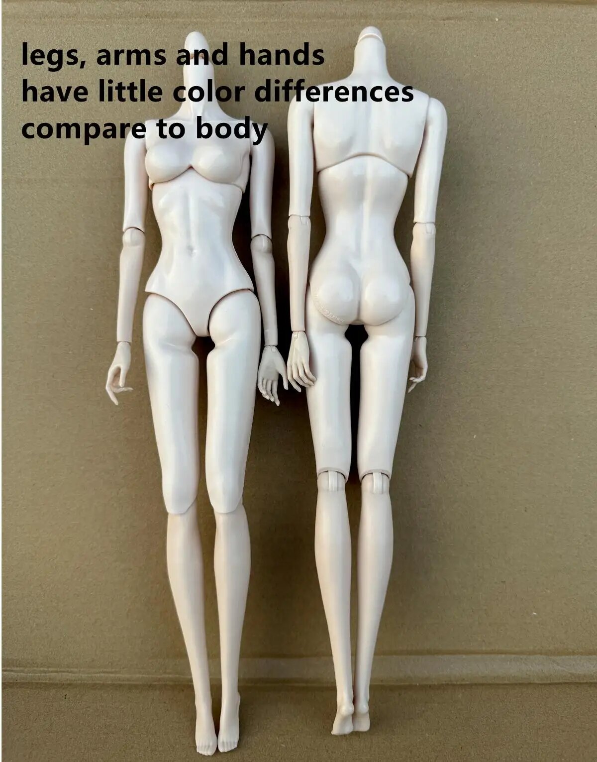 Кукольное тело MENGFAN 2021 белого цвета 30 см