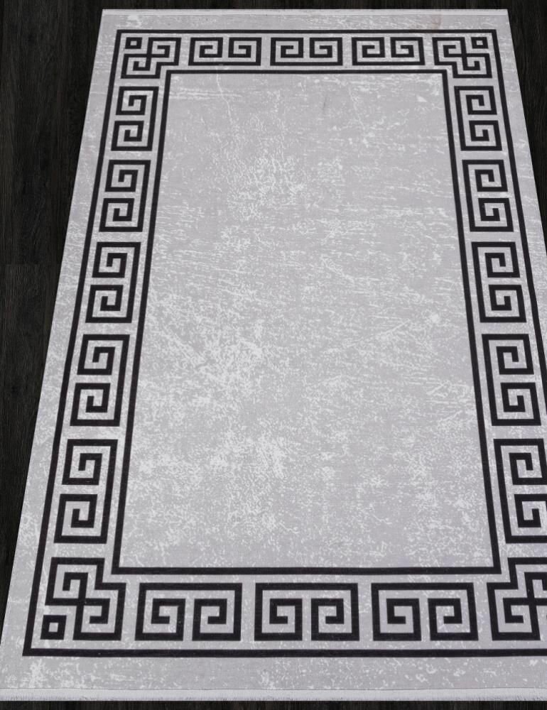 Ковер Lotus MS 04421E цвет Серый; Черный 2 м на 2,9 м