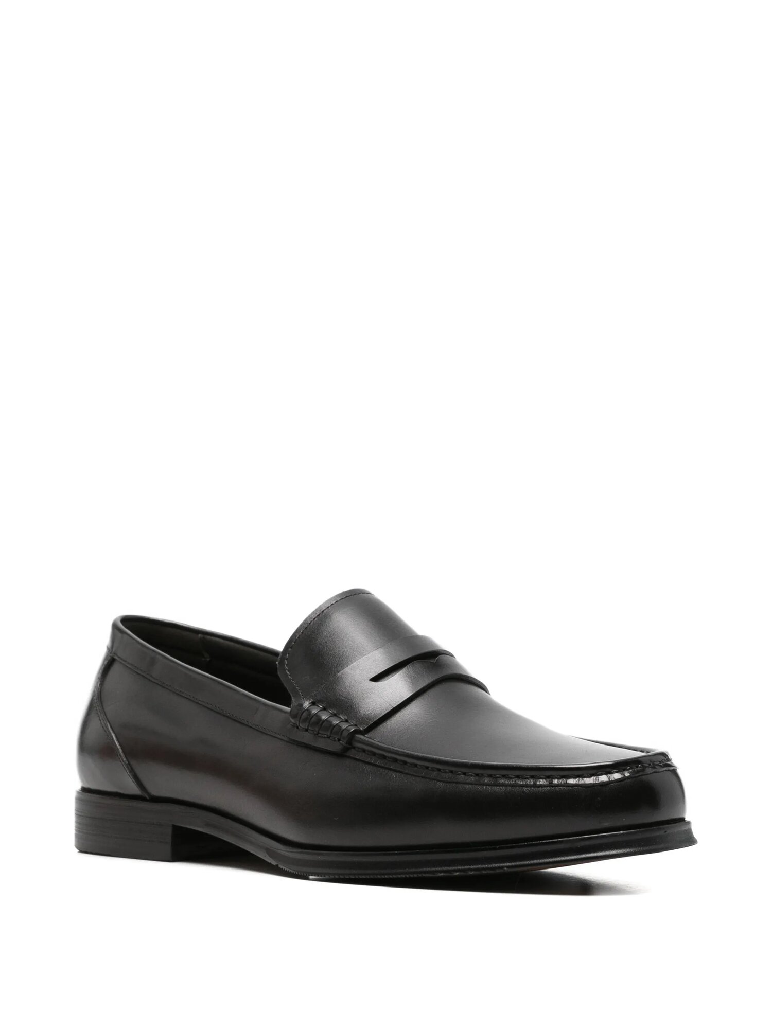 Лоферы Alberto Gozzi Penny loafers, размер 45, black/black — фото 1