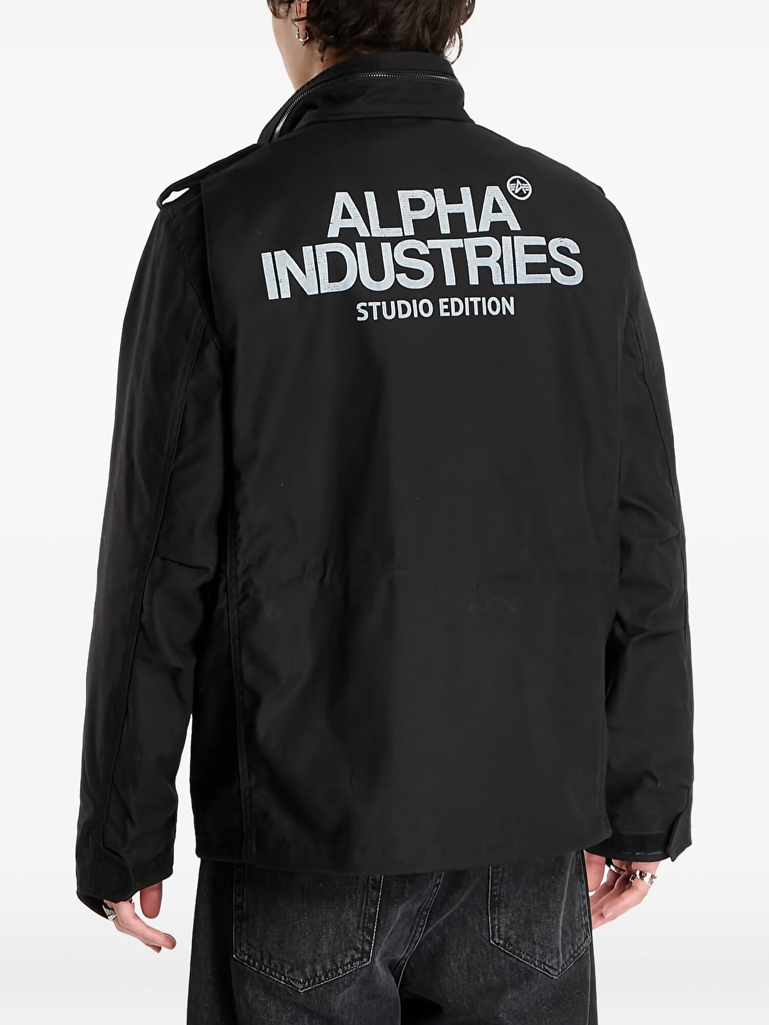 Куртка ALPHA INDUSTRIES Studio M-65, размер L, black/black — фото 1
