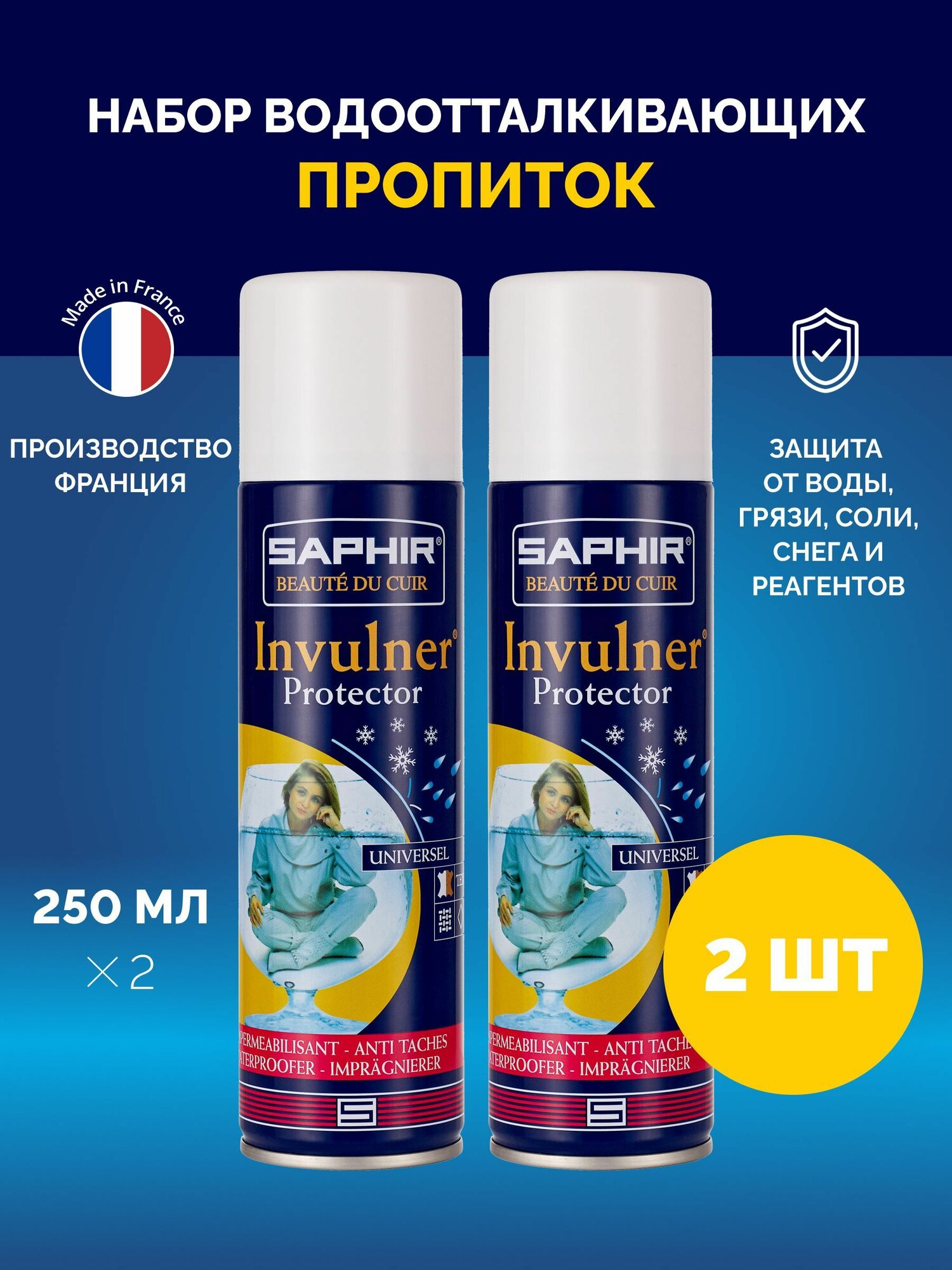 SAPHIR Пропитка водоотталкивающая