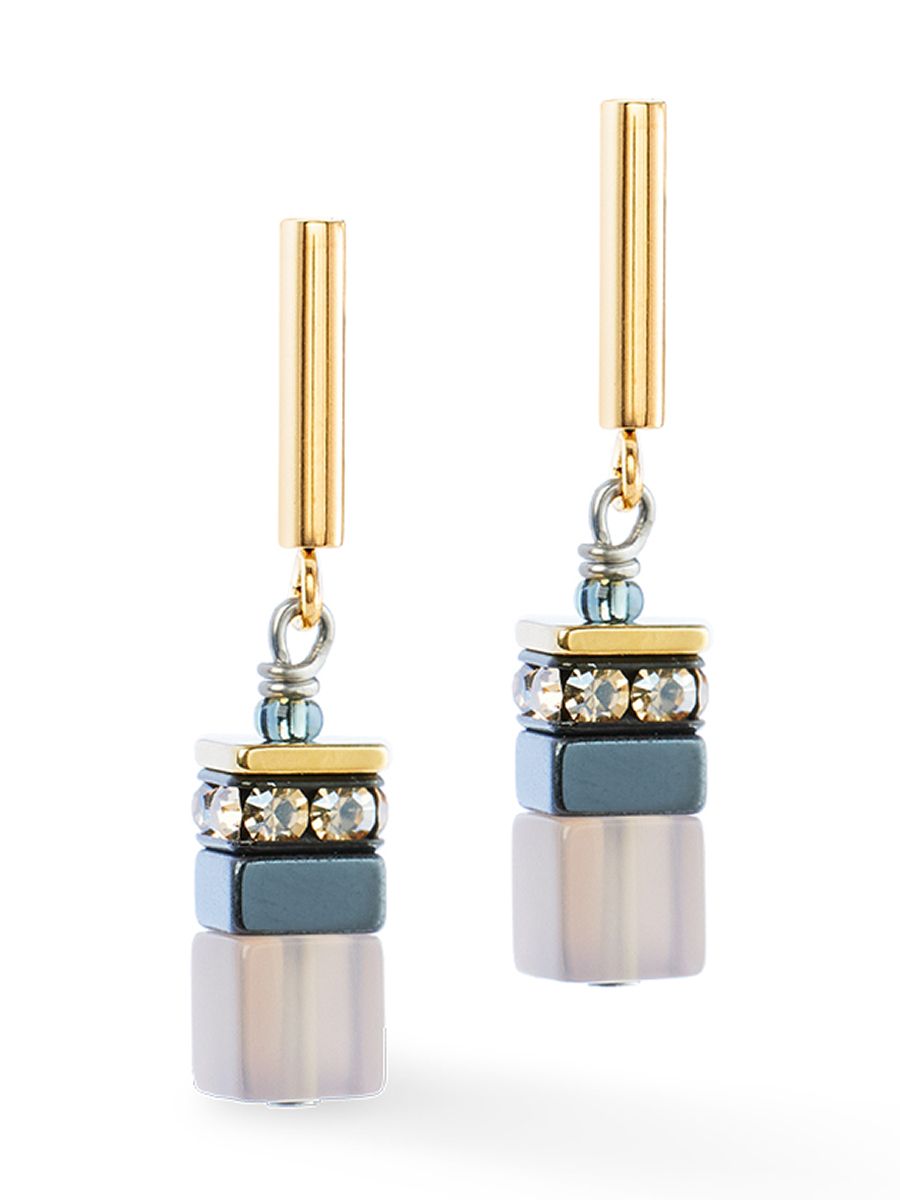 Серьги, хрусталь, жемчуг имитация, кристаллы Swarovski