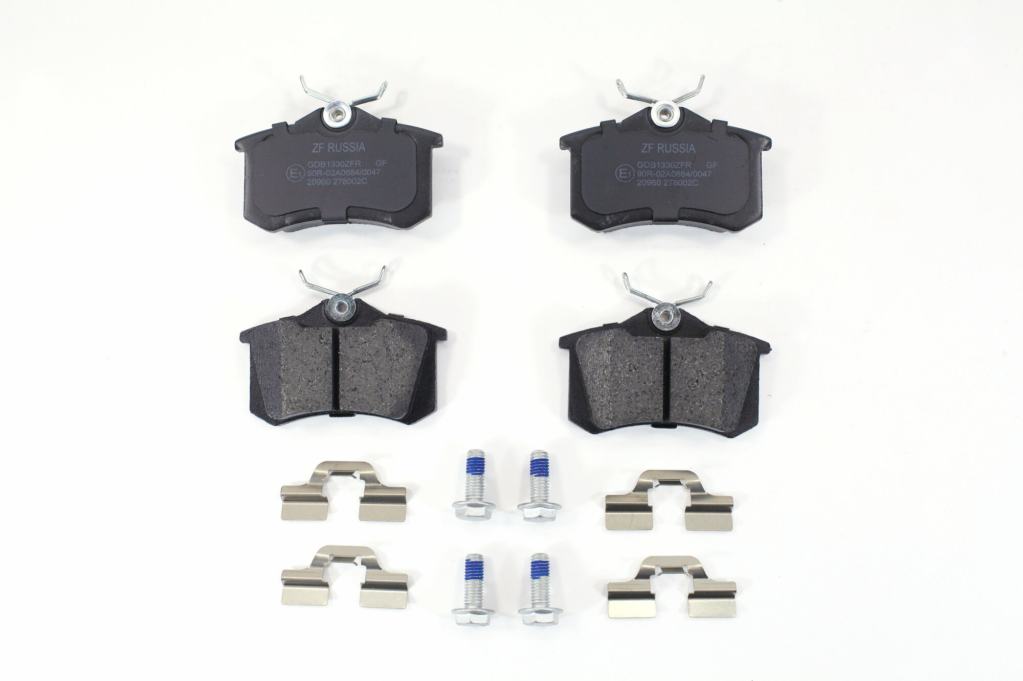 Колодки тормозные VAG Octavia 04-12, Yeti 09-, Golf VI 08-, Jetta 10-, A3 04- задние (1KT)