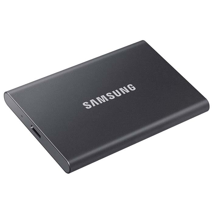 Внешний SSD 1.8" 2Tb Samsung T7 MU-PC2T0T/WW, USB Type-C черный
