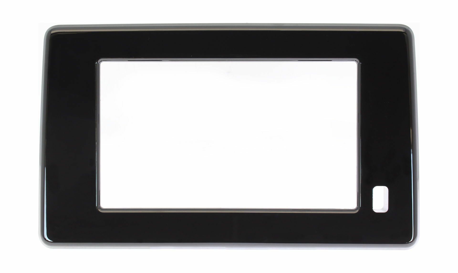 Переходная рамка для Renault Arkana 2019+ 2 din (черный глянец)