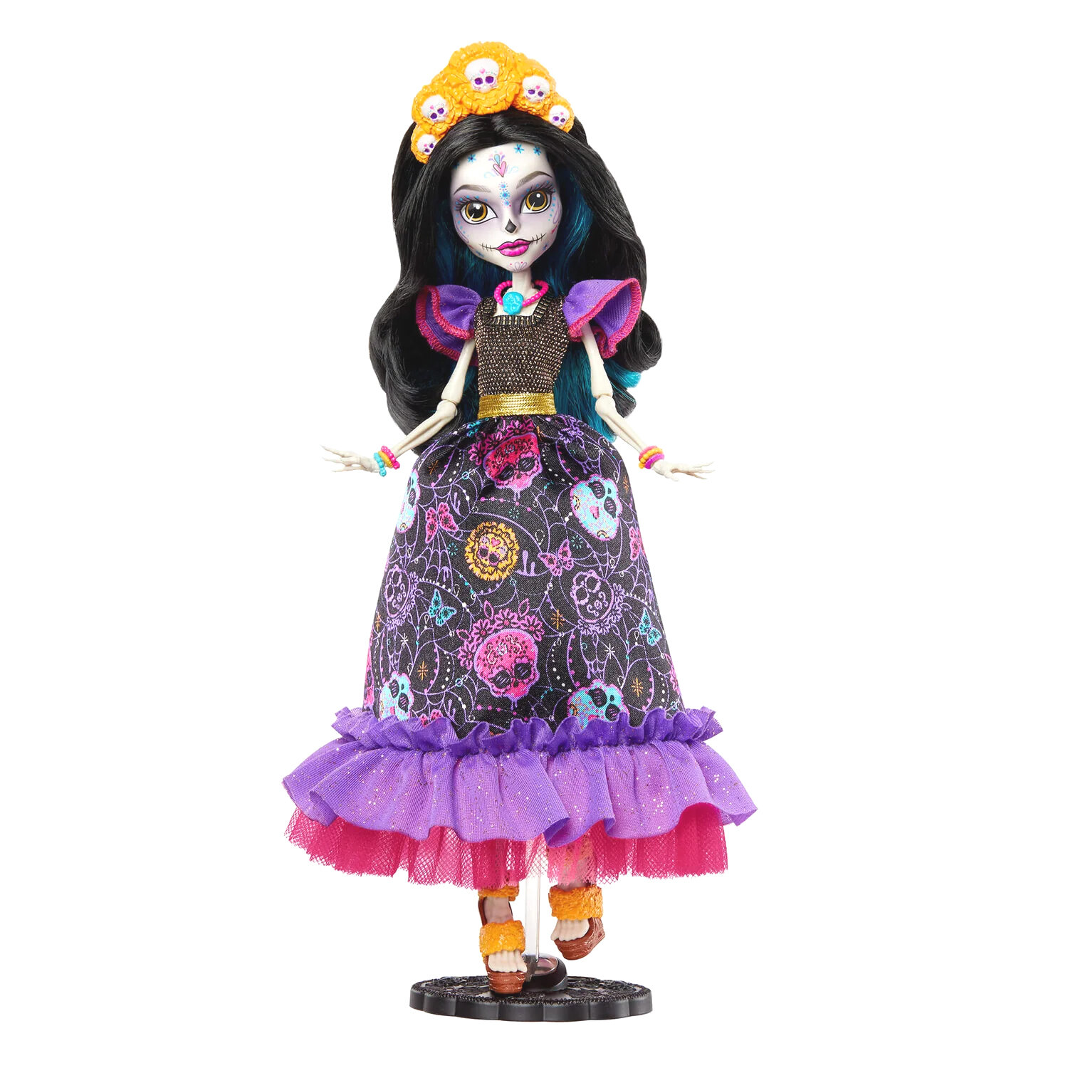 Кукла Скелита Калаверас день мертвых из Монстер Хай серии холидей, Monster High Skelita Calaveras Dia de Muertes edition.