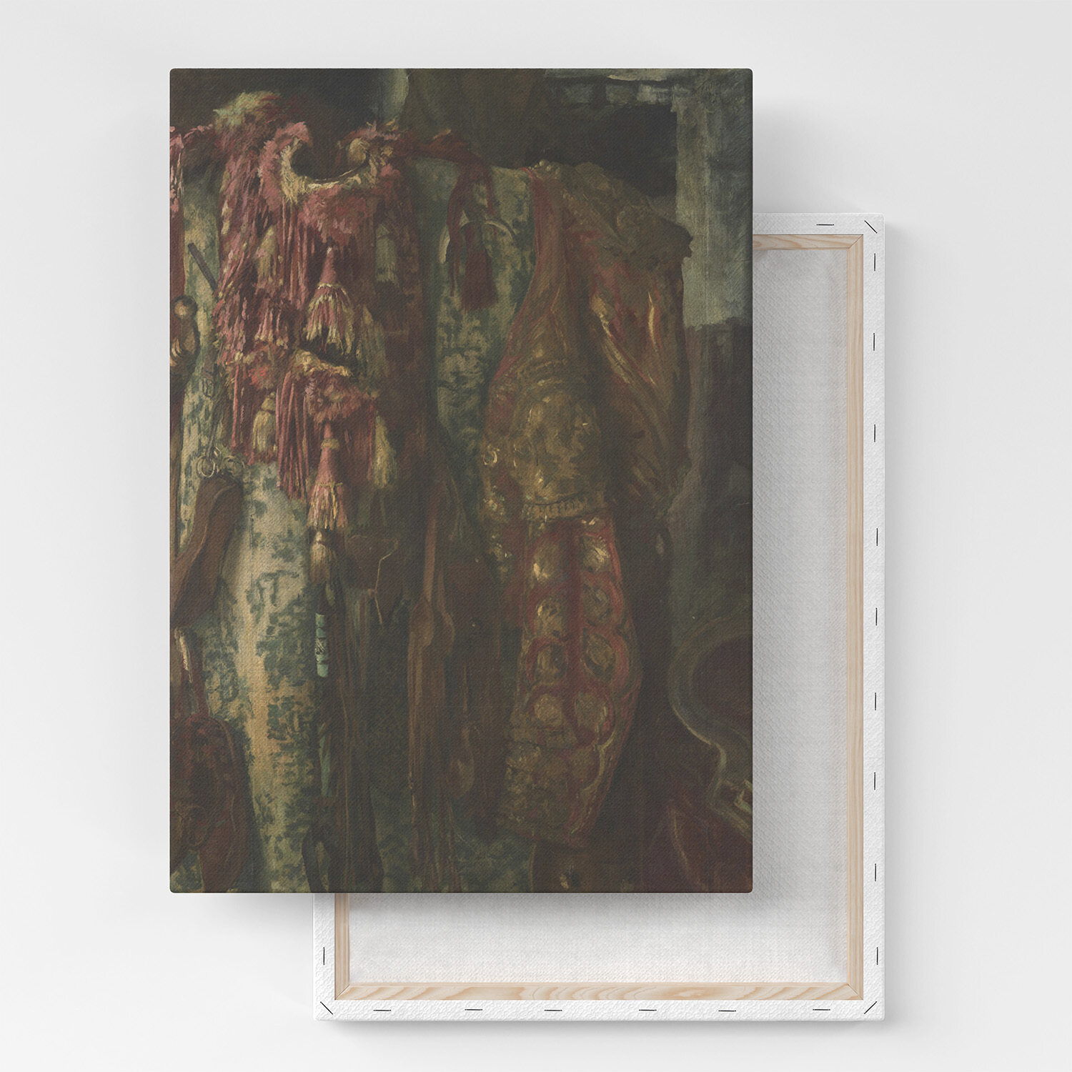 Картина на холсте, репродукция / Мариано Фортуни - Still life with Bolero / Размер 30 x 40 см