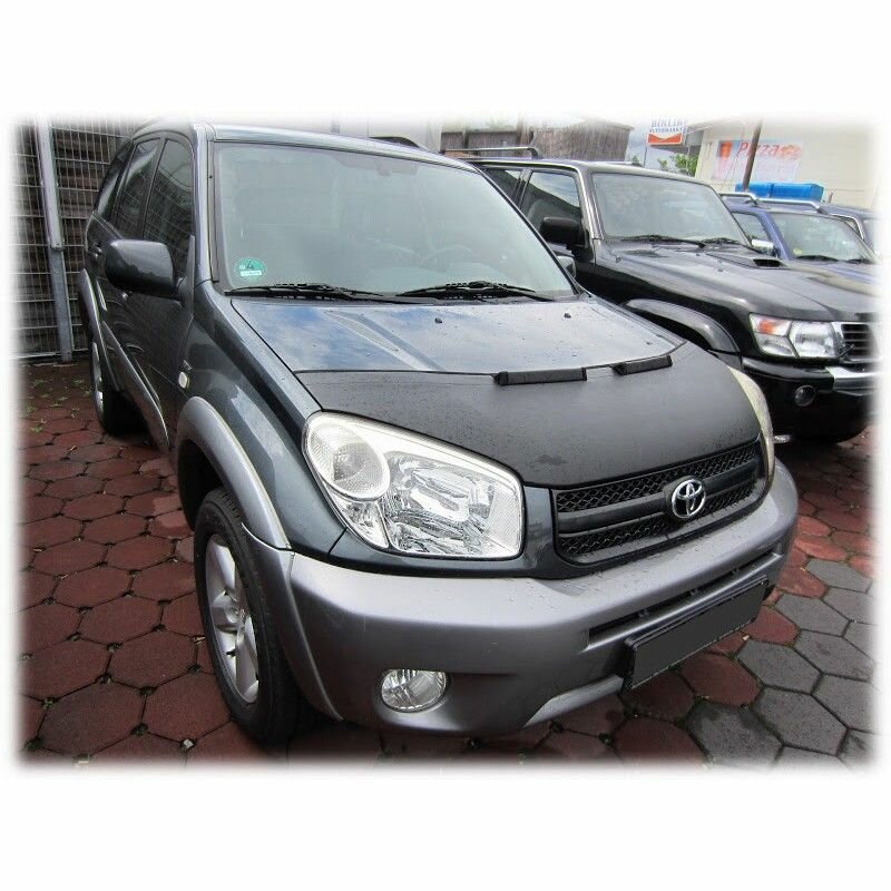 Дефлектор капота Кожаный для TOYOTA RAV4 2000-2006 (Тойота Рав4)
