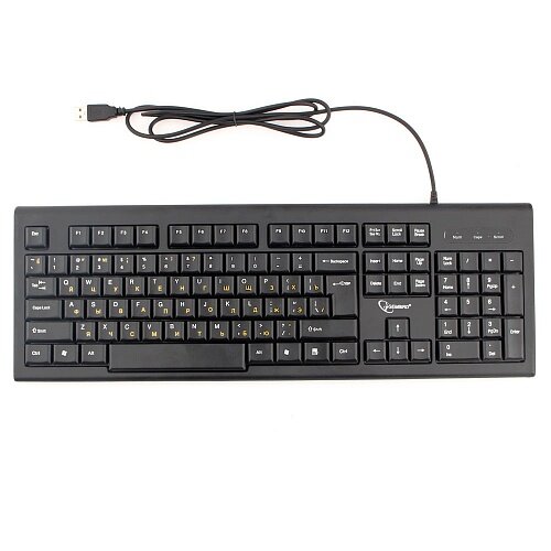 Клавиатура Gembird KB-8354U-BL, USB, black