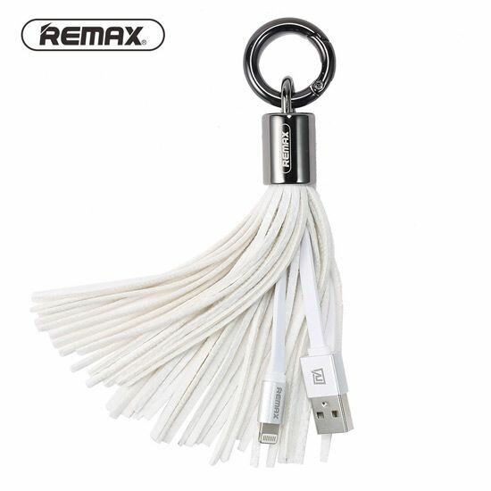 Кабель брелок-кисточка Remax Data Cable for Apple USB RC-053i для iPhone, iPad, iPod