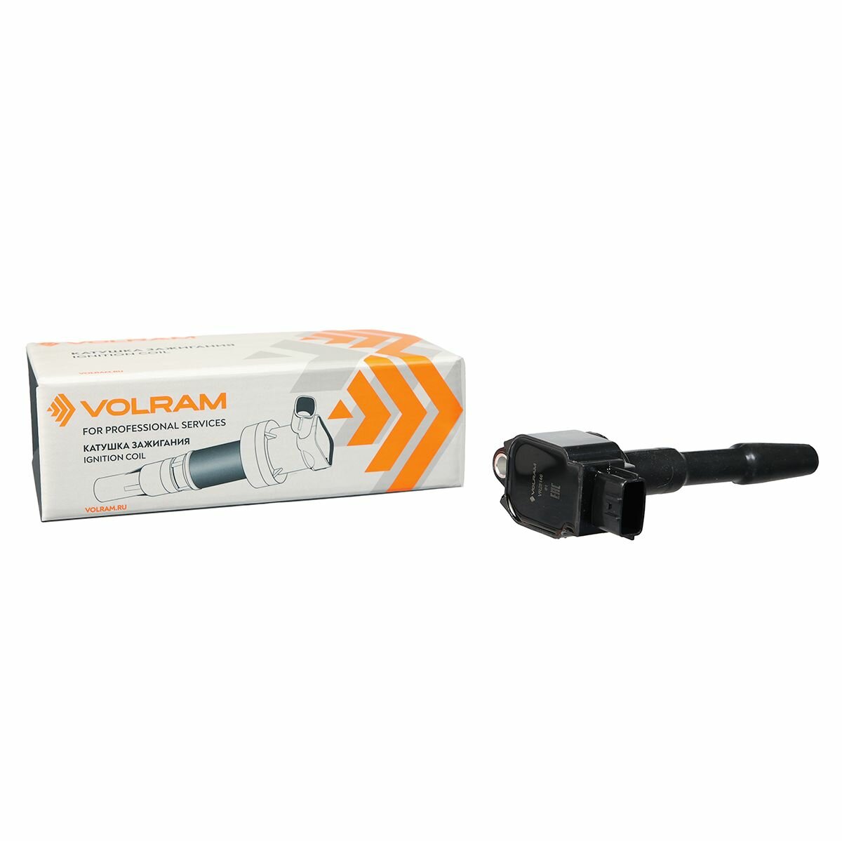 Катушка зажигания Volram VR25146 Lada ВАЗ Веста/Vesta, X-Ray дв. H4M/HR16DE; Renault Logan (12-); Nissan Terrano (D10)