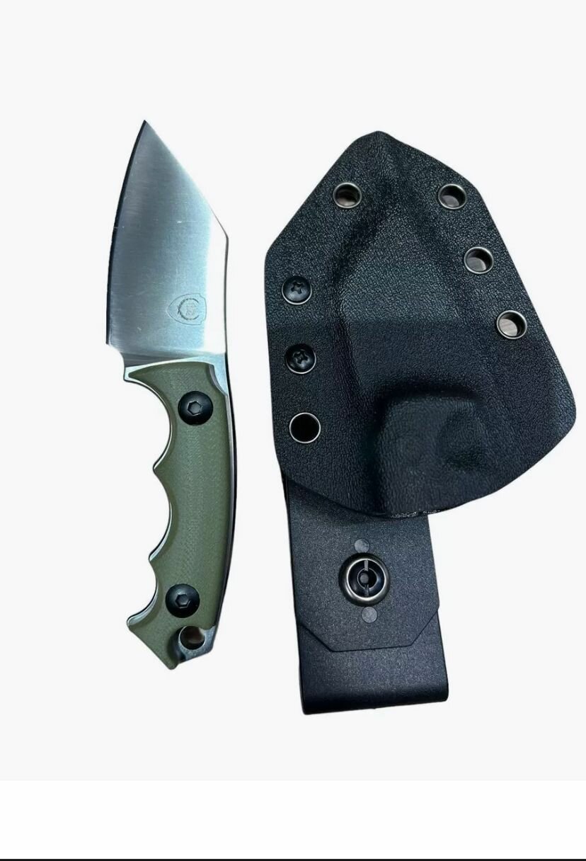 Нож Бизон зеленый VD04