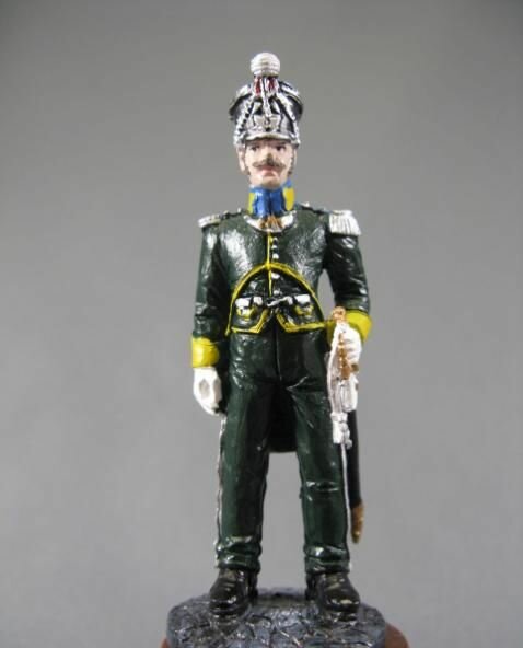 Оловянный солдатик 60мм, Капитан вольтижерской роты 3-го временного Хорватского полка. Франция, 1812 г.
