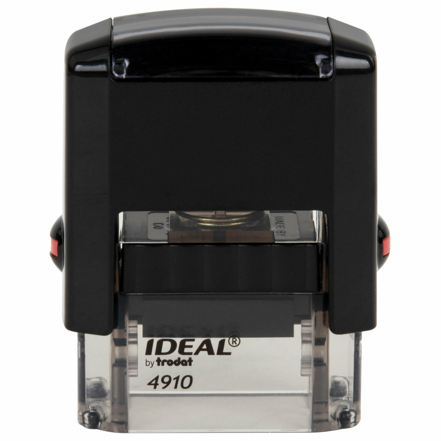 Упаковка 2 шт. Оснастка для штампа, размер оттиска 26х9 мм, синий, TRODAT IDEAL 4910 P2, подушка в комплекте, 125414