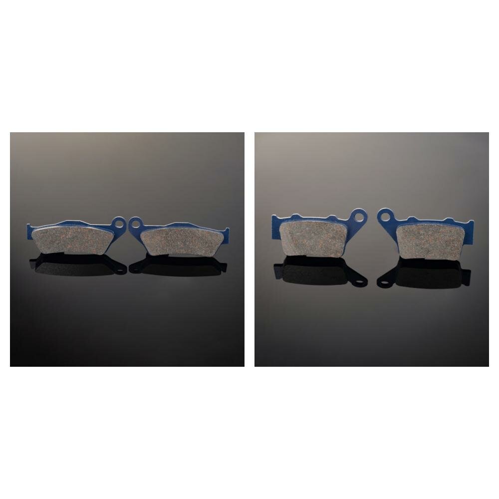 Полный комплект тормозных колодок для BAJAJ Pulsar 220 F 2015-2016 (SB363, SB213)