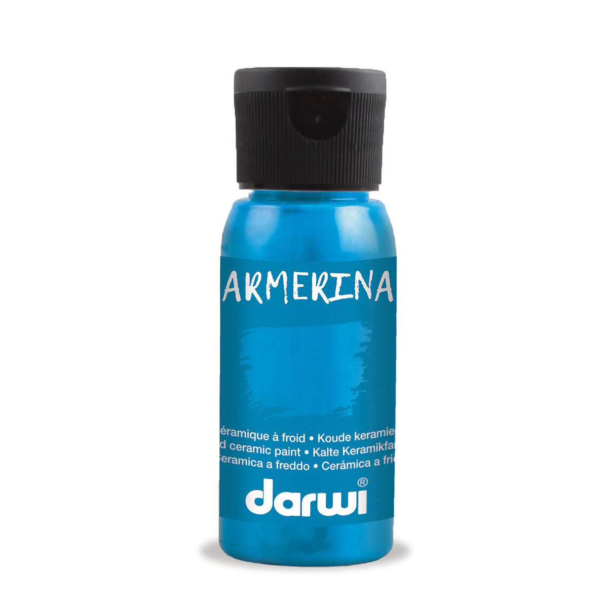 DA0380050 Краска акриловая для керамики Armerina, 50мл, Darwi (280 голубой тюркиз)