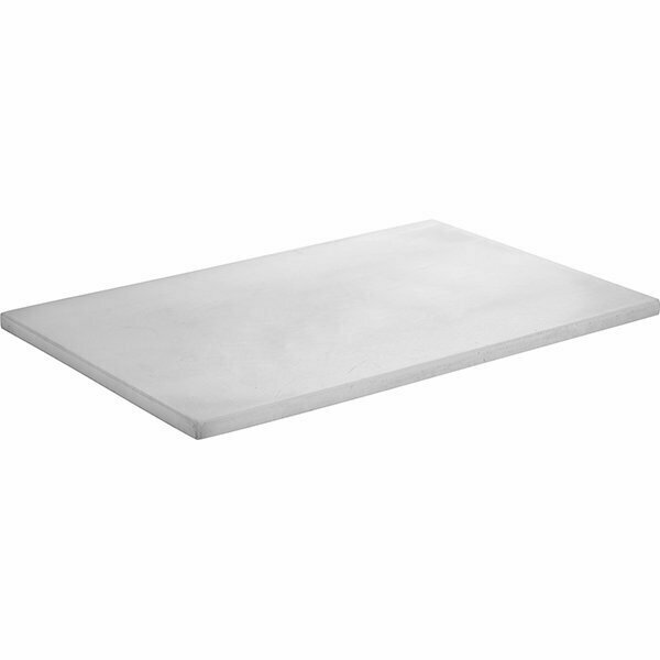 Разделочная доска, прямоугольная, белая, пластик, 60 см x 40 см