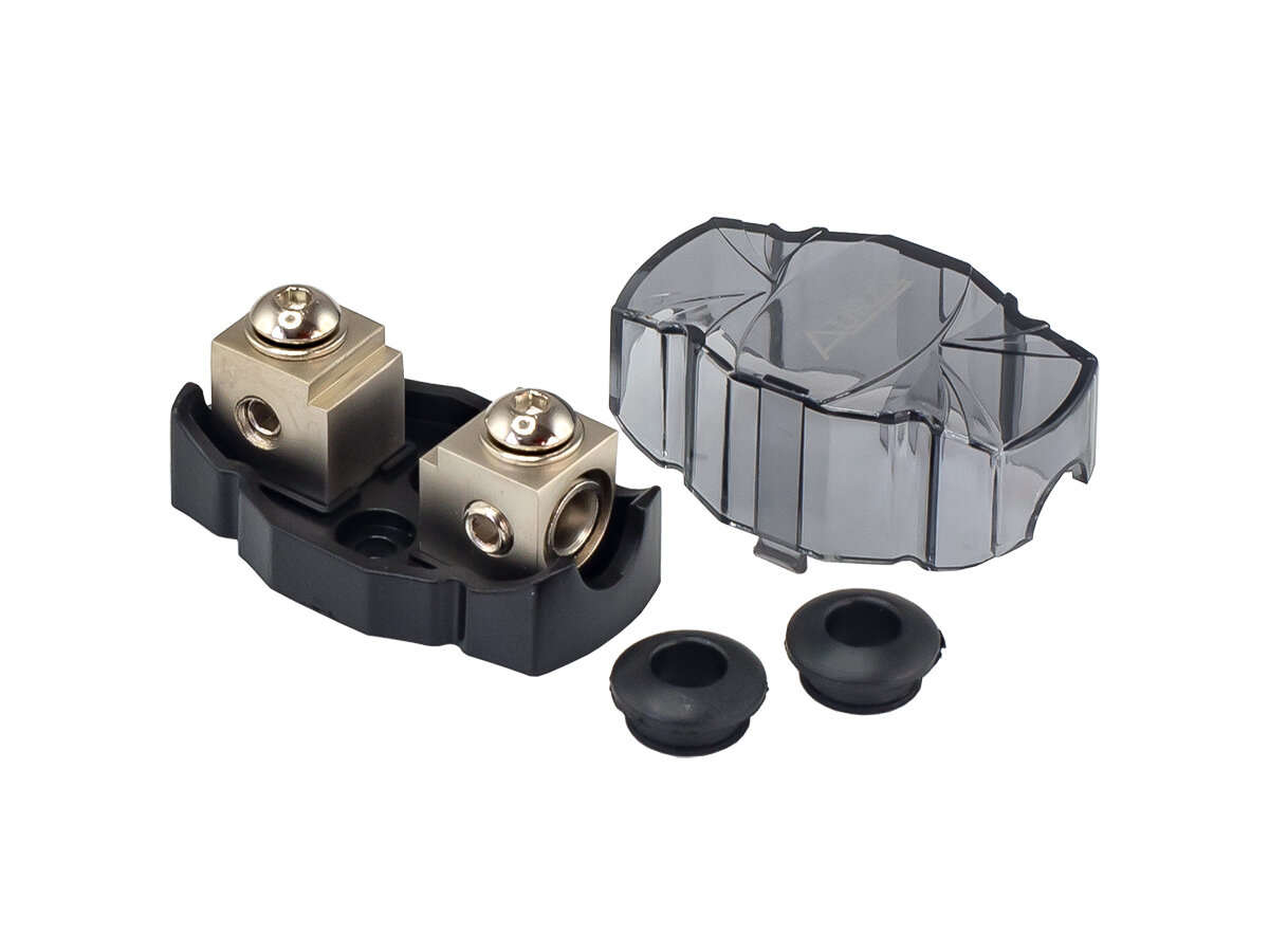 Держатель предохранителя AurA FHM-1248, MiniANL, 1А, никель, 32x53x33мм