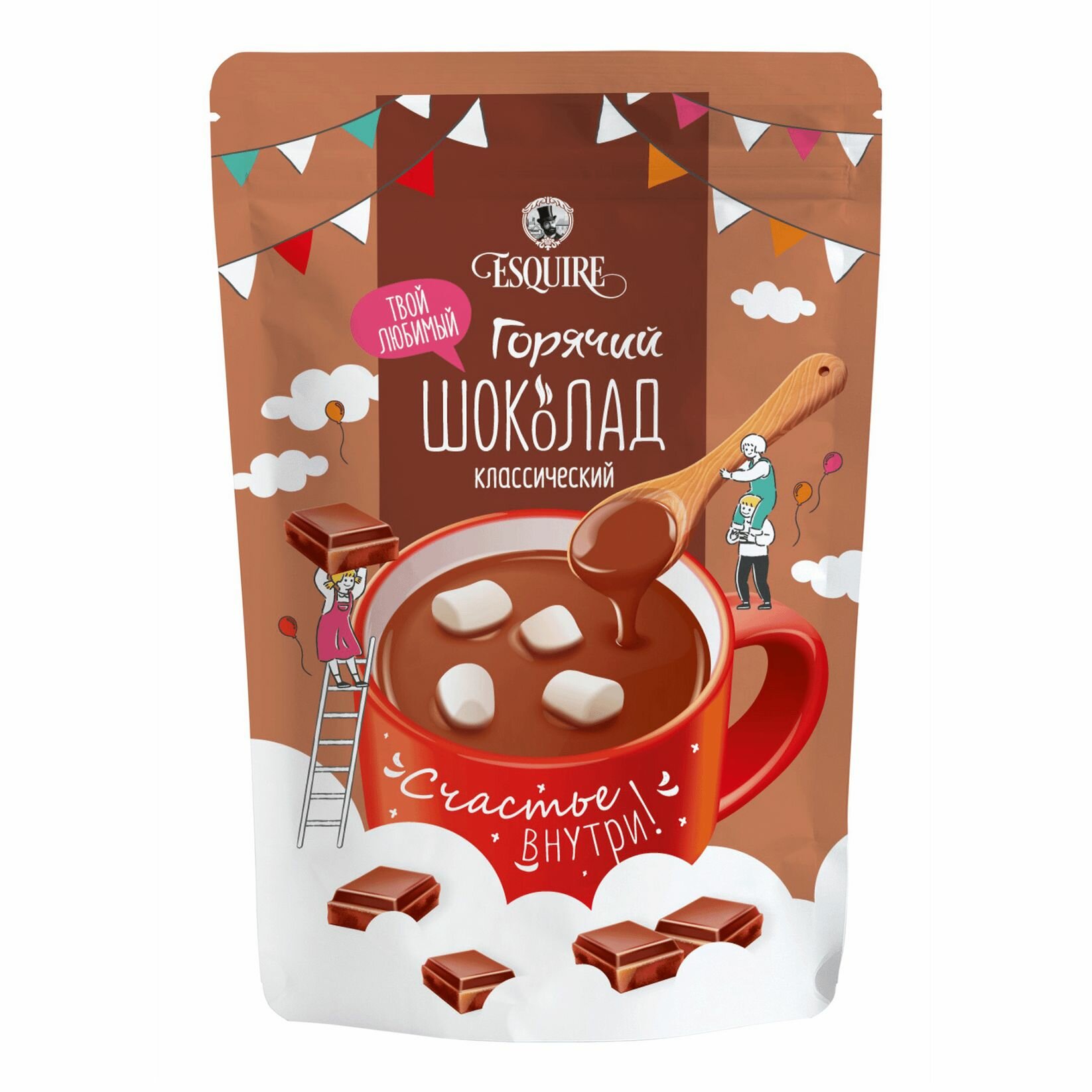 Горячий шоколад Esquire 250 гр - 4 шт