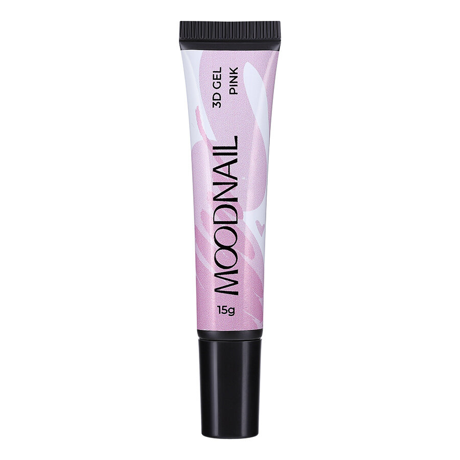 Гель MOODNAIL, 3D Gel Pink, 15 г