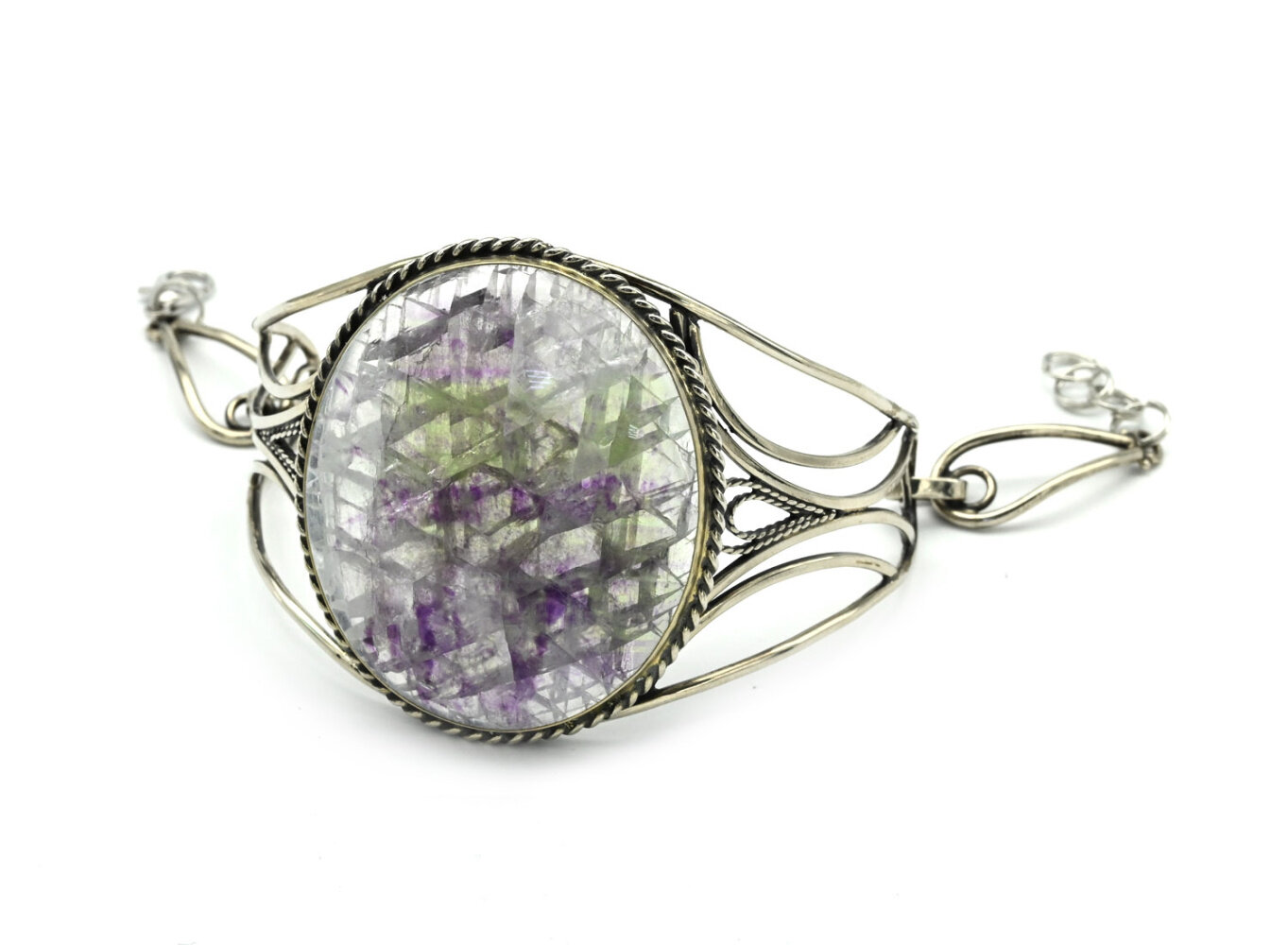 Браслет, флюорит