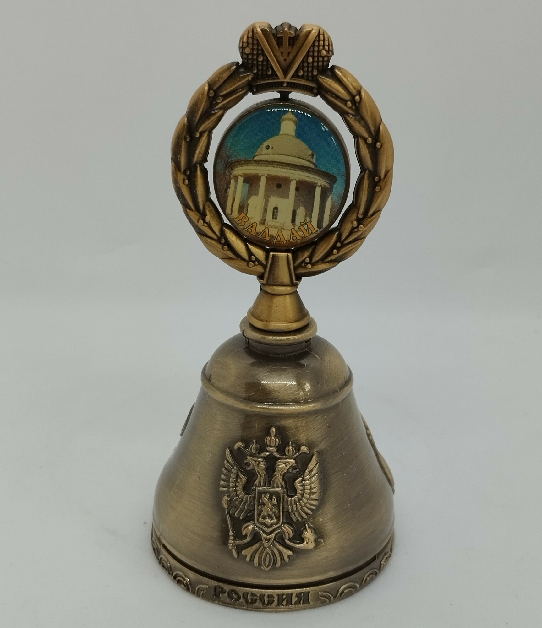 Колокольчик "валдай. Музей колоколов", бронза