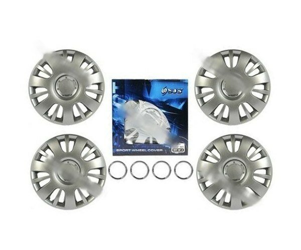 Колпаки r-16 вид opel 407 гибкие в картонной коробке sjs