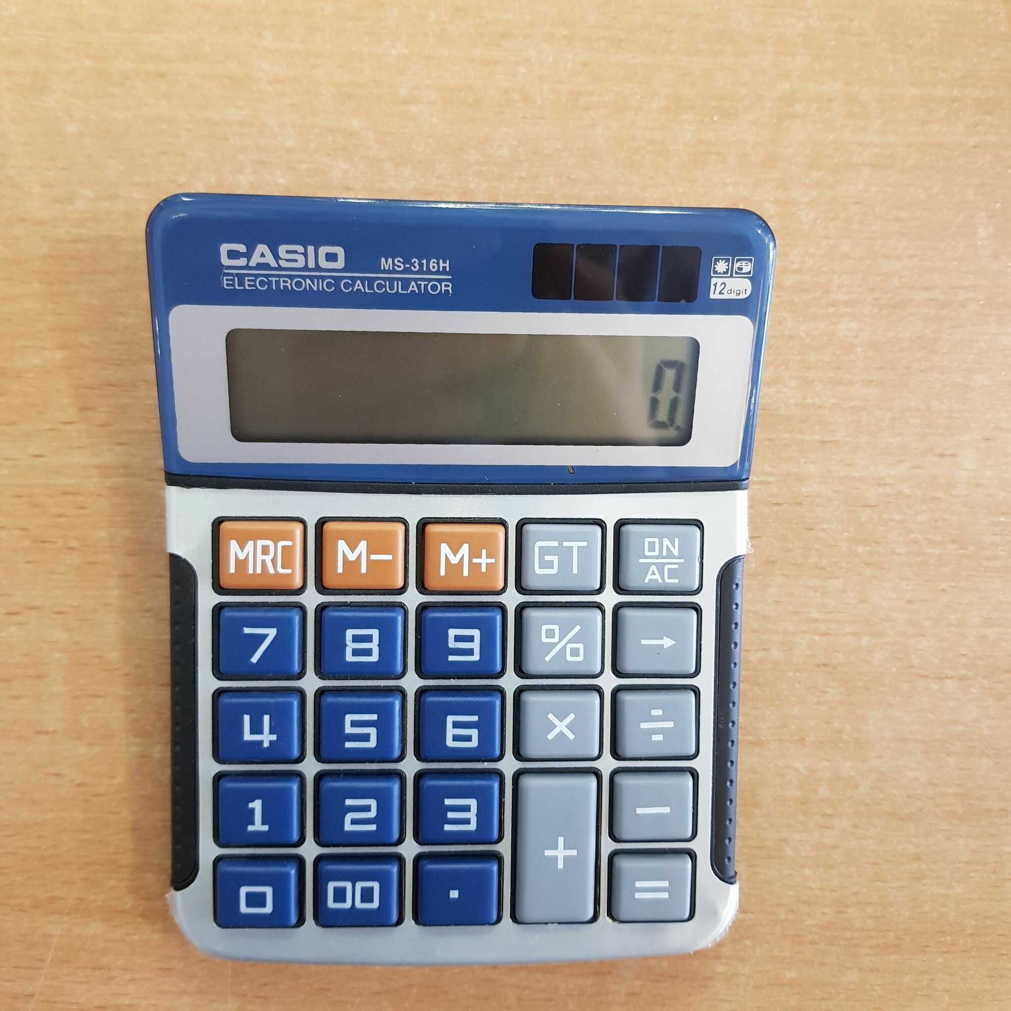 Калькулятор настольный MS 316H, 12 разрядов, 13х10х3см