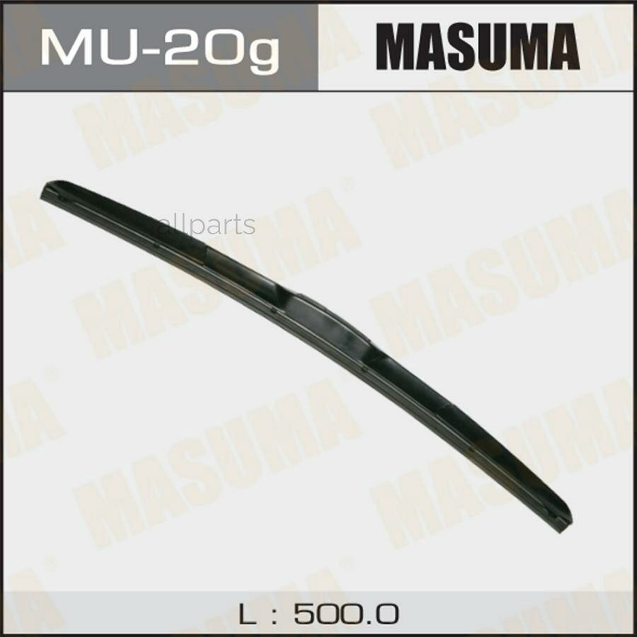 MASUMA MU20G щетка гибридная! 500mm, под крючок\