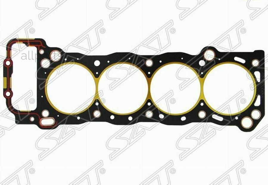 SAT ST-11115-75020 Прокладка головки блока цилиндров Toyota Hiace 89-04 / Regius Ace 99-04 2RZE (Паронит)