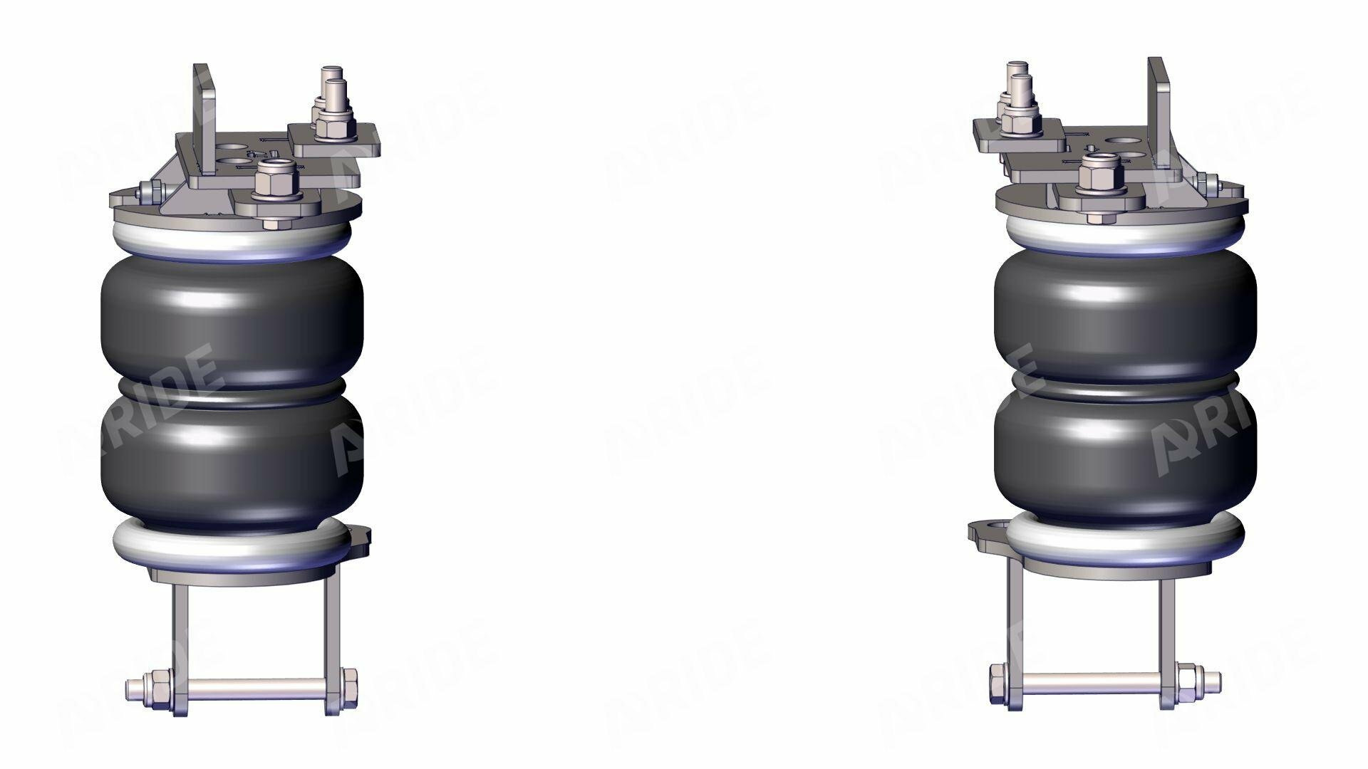 Пневмоподвеска для Isuzu Elf (3.5-5.5), NMR, передняя ось, Арайд, 31041