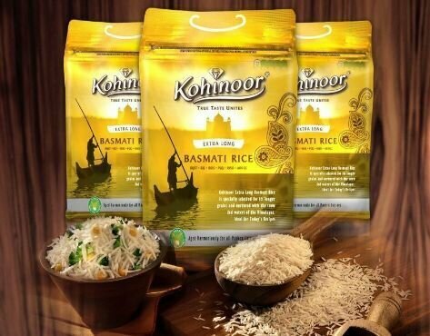 KohINoor Рис индийский длиннозерный пропаренный басмати 5кг