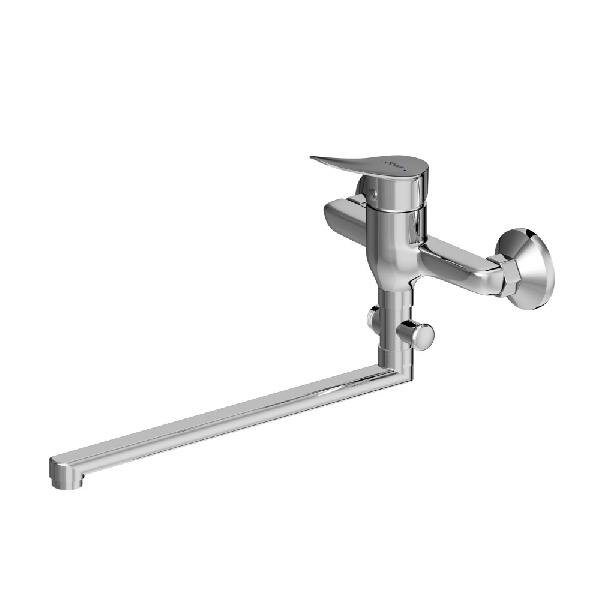 Смеситель для ванны и душа излив 300мм с акс, Хром D1095000 Norma, Dorff