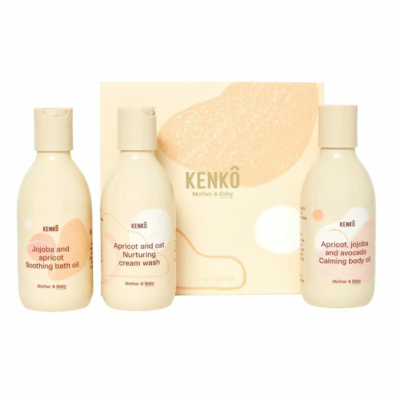 Kenko Детский косметический набор (Масло для тела, крем, масло для ванны) Baby Bubble Gift Set