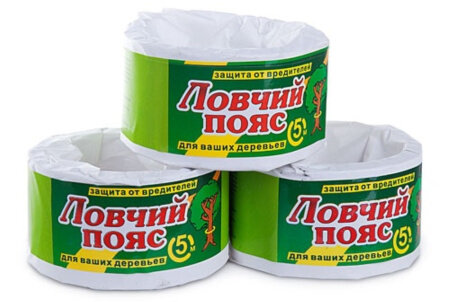 Ловчий пояс 5м Широкий (для дерев. от сад. вредит) 5/30 ВХ